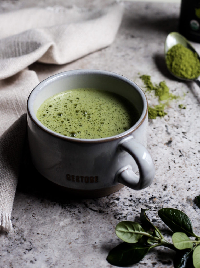 Easy Frothy Matcha Latte at Home - AFROVITALITYEATS